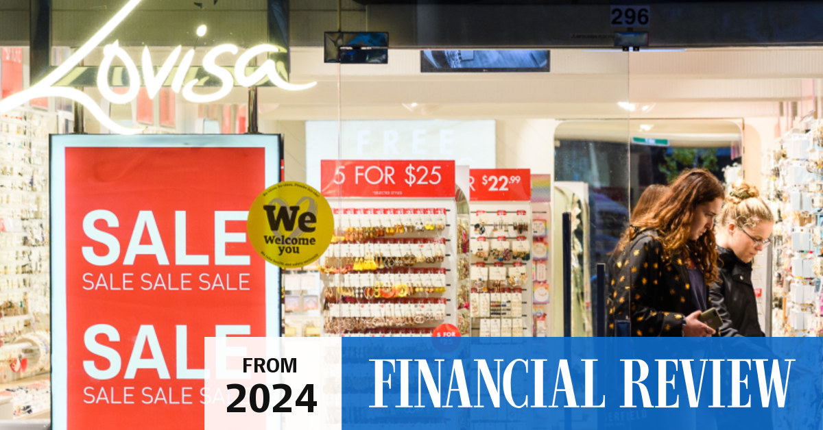 Lovisa share price store